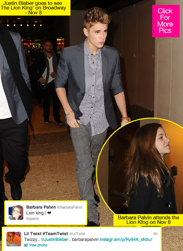 Barbara Palvin E Justin Bieber Il Re Leone