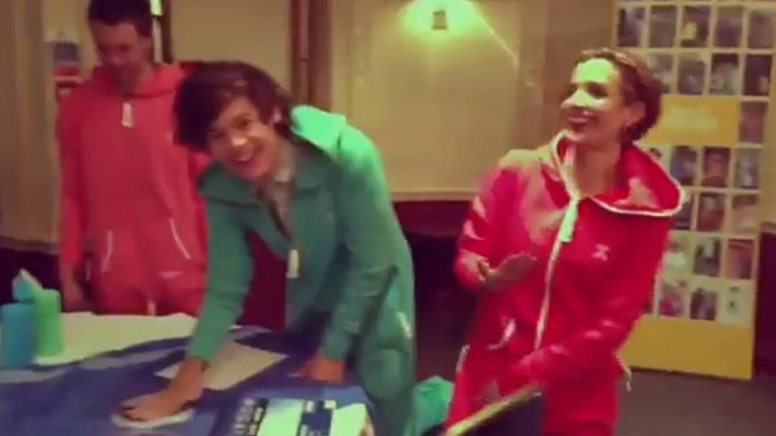 [VIDEO] One Direction in One Piece Pajamas — Band Boys Goof Around in ...