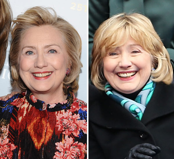 Hillary Clinton Gets Bangs — Do You Love Her New Year Makeover ...