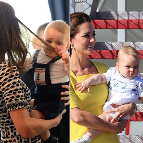 Prince George’s Cutest Moments – Hollywood Life