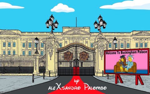 Kate Middleton & Queen Elizabeth II As ‘The Simpsons’ — PICS ...