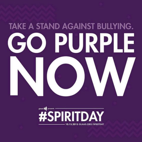 Celebrities Wearing Purple on Spirit Day 2015 — PICS – Hollywood Life