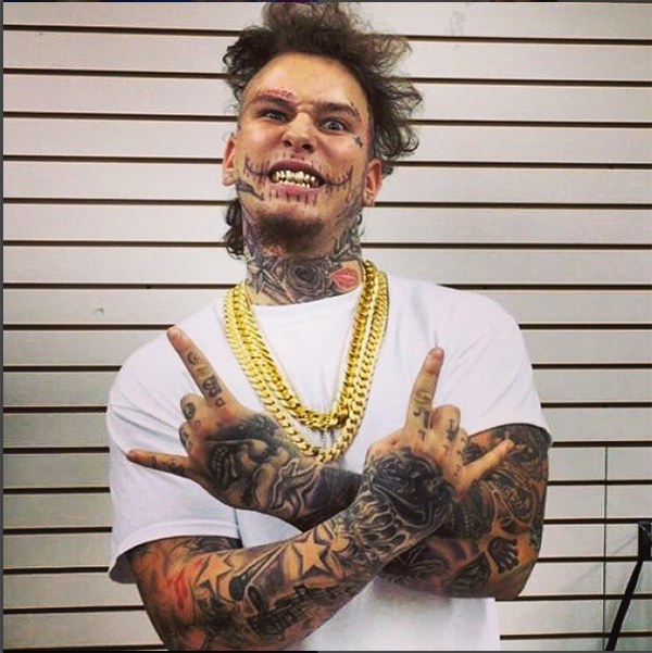 Stitches Rapper Tattoo