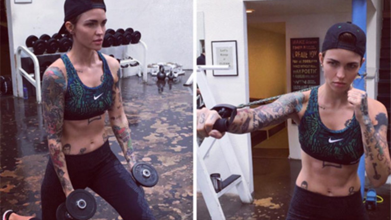 Ruby Rose’s Abs Are INSANE — See Her Gym Pic As She Preps For New Movie ...