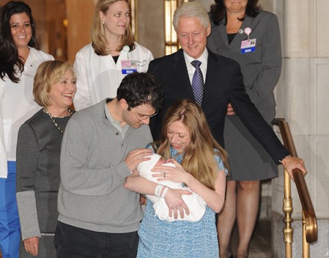 Clinton Grandchildren Pictures: See Hilary & Bill’s Granddaughter ...