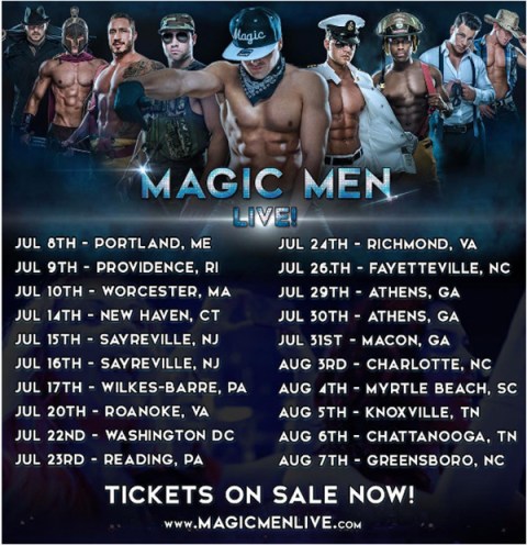 [PICS] ‘Magic Men Live’ Male Revue Show — See Photos – Hollywood Life