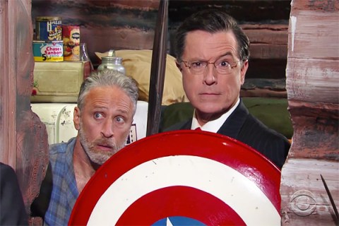 [PICS] Jon Stewart & Stephen Colbert Photos – Hollywood Life