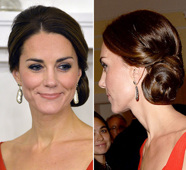 Updos Celebrity Styles You39ll Love Kate Middleton Hair