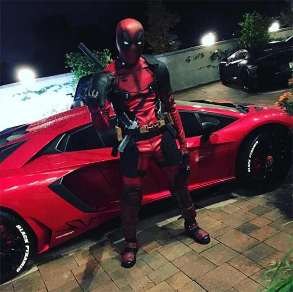 [PICS] Chris Brown’s Halloween Costume — See Him Dressed As Deadpool ...