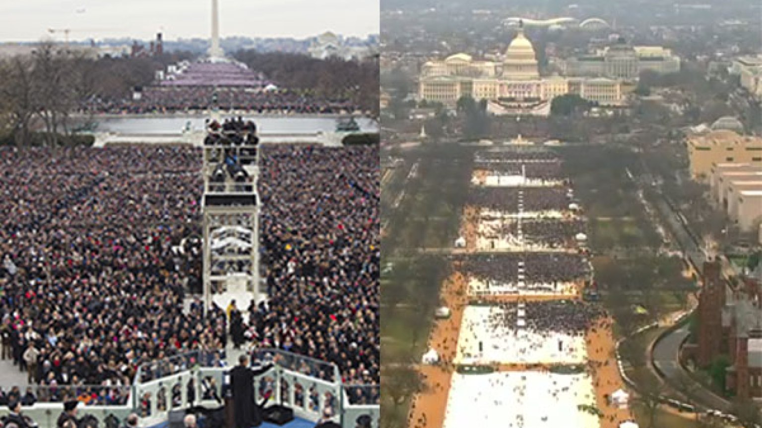 Trump’s Inauguration Crowd Is Small: Tiny Attendance When Compared To ...