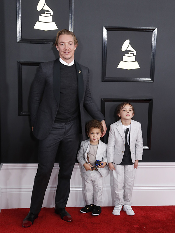 [PICS] Diplo’s Kids At Grammy’s 2017: DJ Dresses Sons In Matching Suits ...