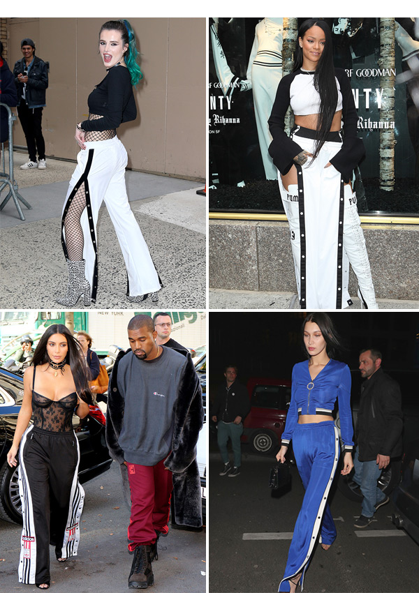 Tearaway Pants: Bella Thorne, Rihanna & More Try Breakaway Pants — Will ...