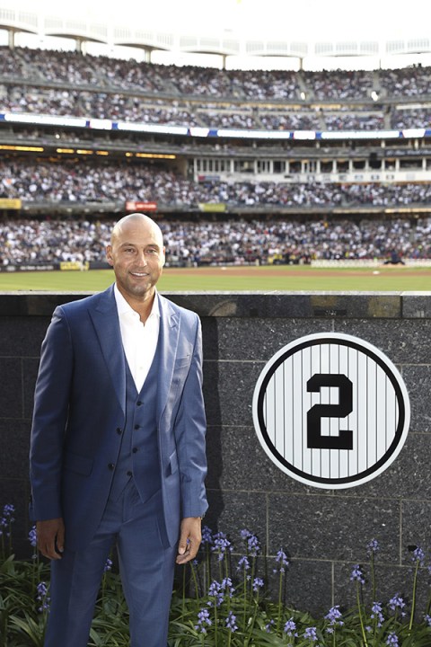 Derek Jeter’s Jersey Retirement Ceremony At Yankees Stadium — Pics ...