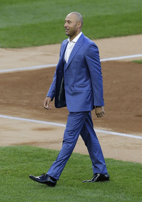 Derek Jeter’s Jersey Retirement Ceremony At Yankees Stadium — Pics ...