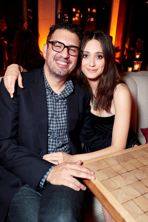 Emmy Rossum & Sam Esmail: Photos – Hollywood Life