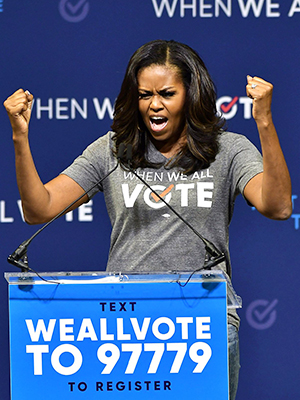 Michelle Obama’s Arms: Pics Of The Former First Lady’s Killer Biceps ...