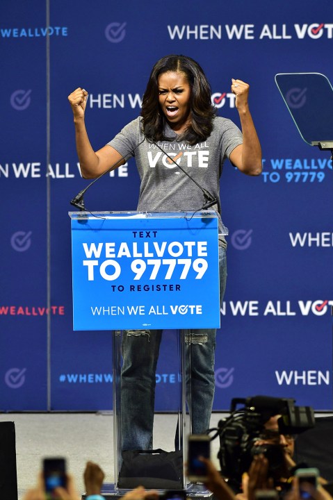 Michelle Obama’s Arms: Pics Of The Former First Lady’s Killer Biceps ...