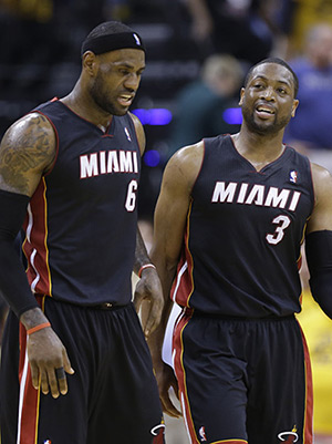 LeBron James & Dwyane Wade: Photos Of The NBA Stars Together ...