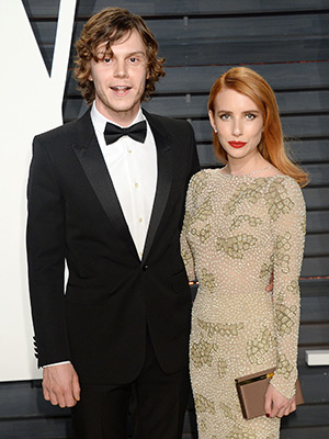 Emma Roberts Evan Peters Crying