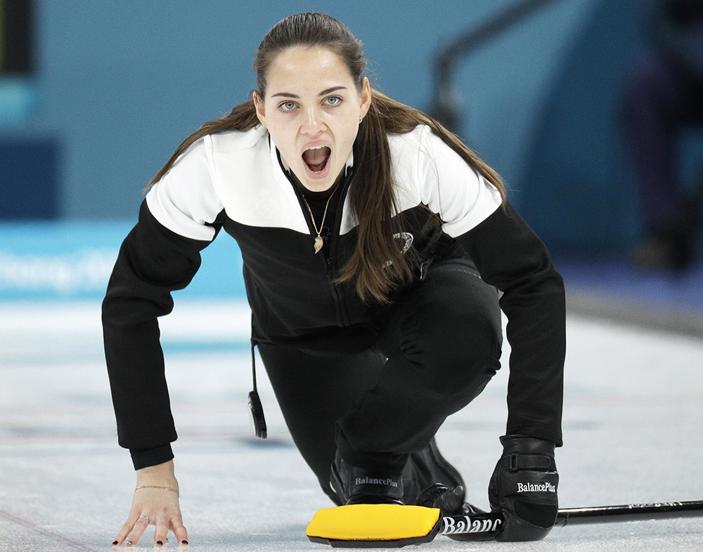 Hot Russian Curling Team
