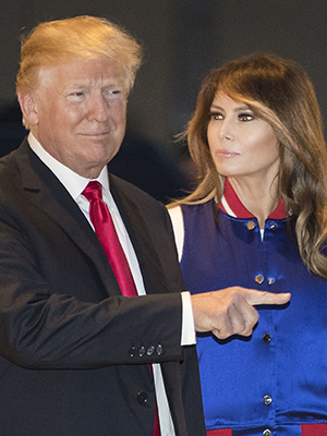 Melania Trump Shades Donald Trump Pics — Photos Of Her Disses ...