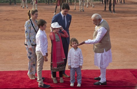 Hadrien Trudeau In India — SEE PICS – Hollywood Life