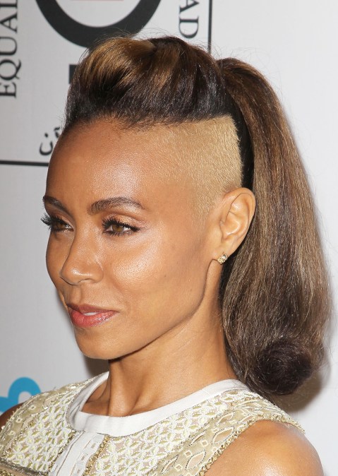 Celebs With Partially Shaved Heads: Pics – Hollywood Life