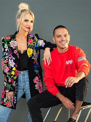 Ashlee Simpson Ross & Evan Ross Exclusive Portraits – Hollywood Life