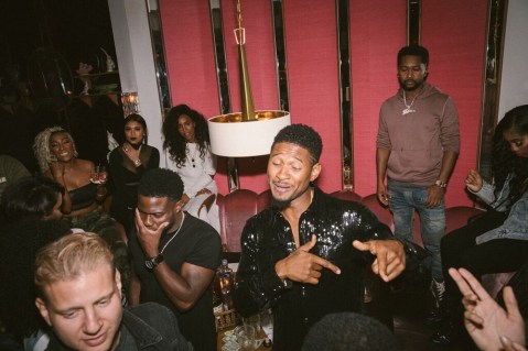 Usher’s 40th Birthday Party At Selects Delilah In Photos – Hollywood Life