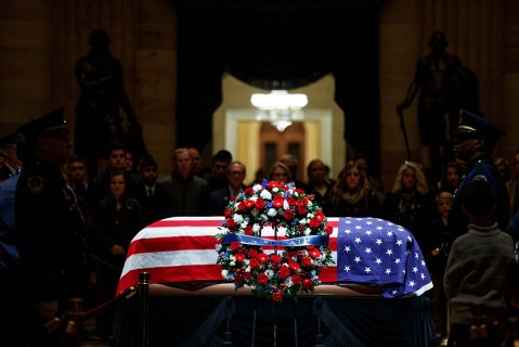 George H.W. Bush Memorial: Photos Of The Late President’s Funeral ...