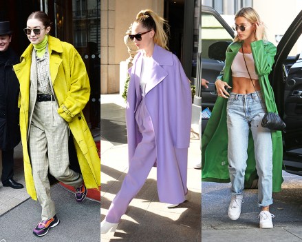 Colored Winter Coats: Celebrities Wearing Bright Jackets — Photos ...