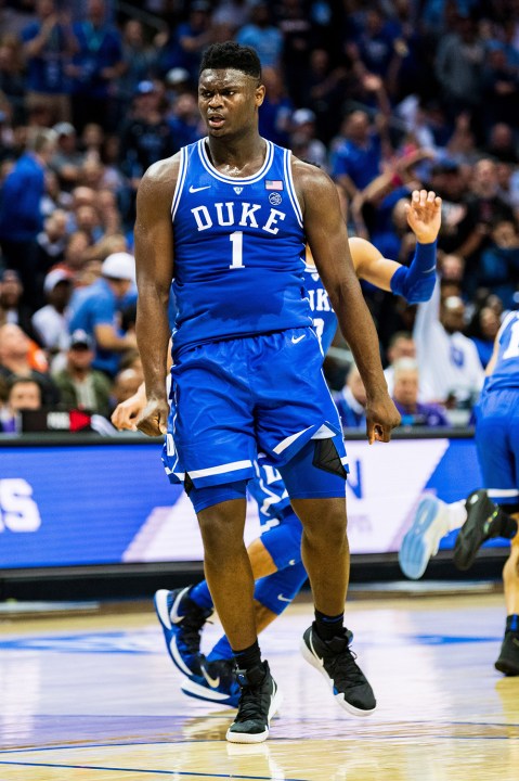 Zion Williamson: Pics Of The Duke Blue Devils Basketball Player ...