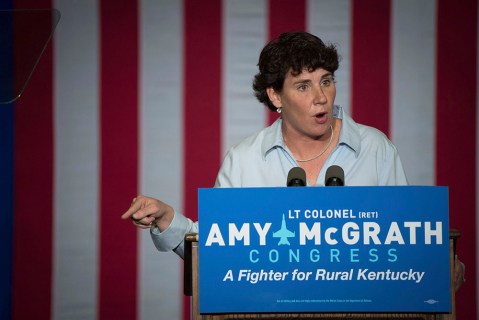 Amy McGrath: Pics Of The Politician & Former Fighter Jet Pilot ...