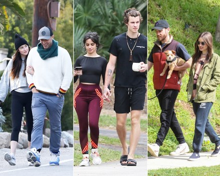 Usher Takes Dog & Girlfriend On A Bike Ride For Some Fresh Air — Pics ...