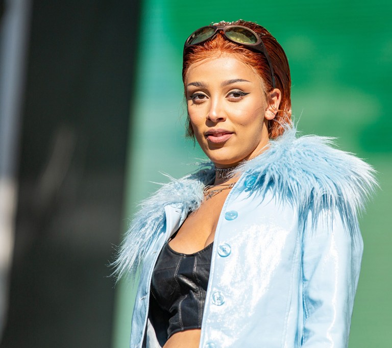 Doja Cat Debuts Purple Hair Transformation: Before & After Photos ...