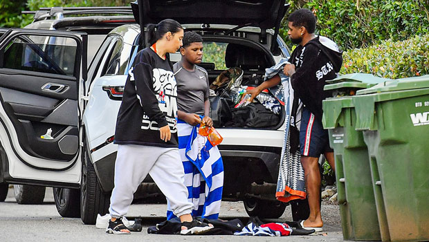 Usher Has Wardrobe Malfunction After Beach Day In Malibu: See Pic ...
