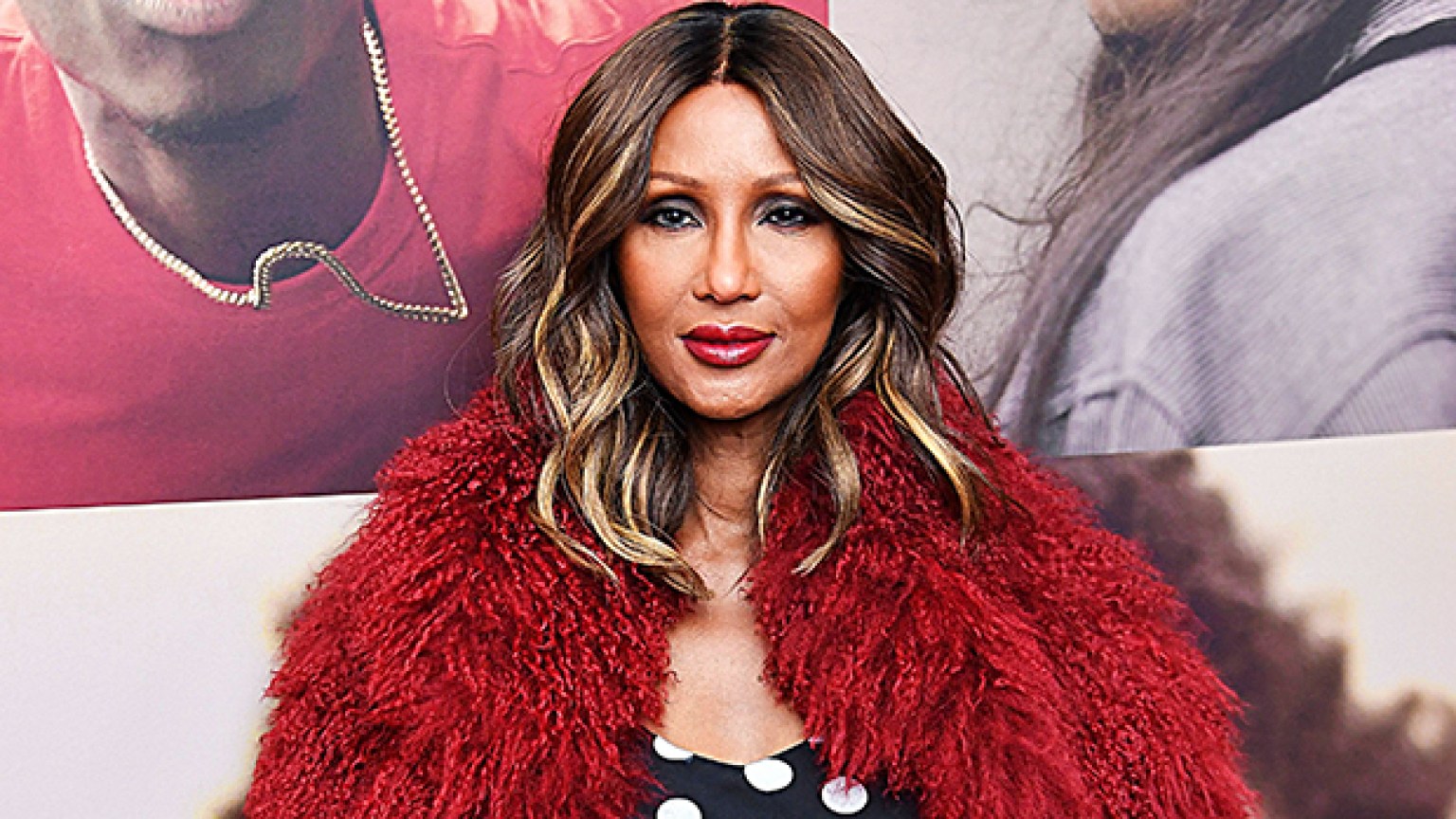 Iman Poses With Long Braids While Wearing Rainbow Heart Shirt — Pic ...