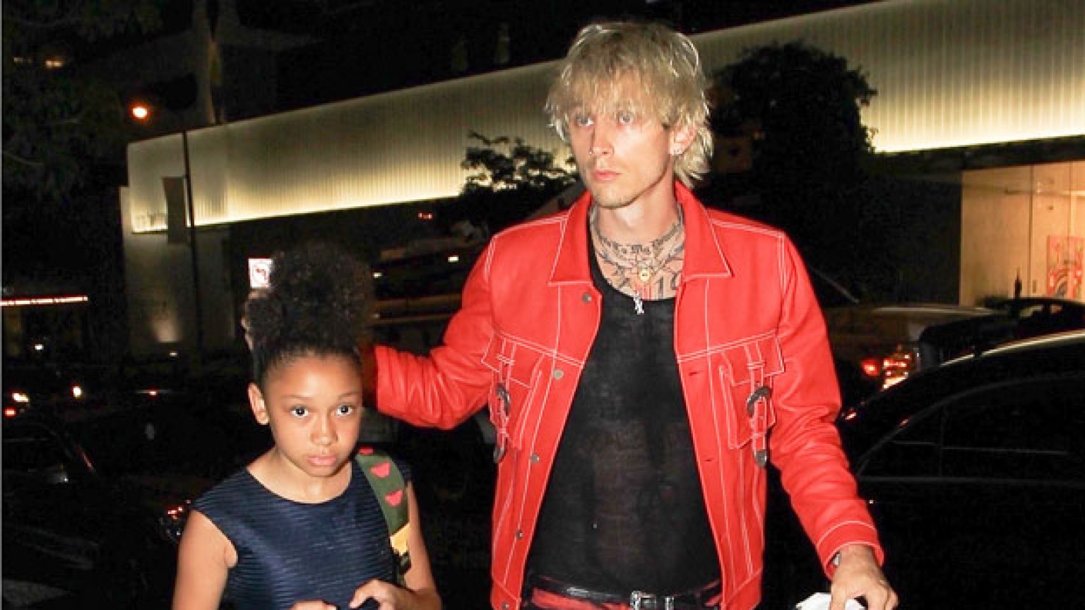 Machine Gun Kelly & Daughter Casie Enjoy A Night Out: Photos ...