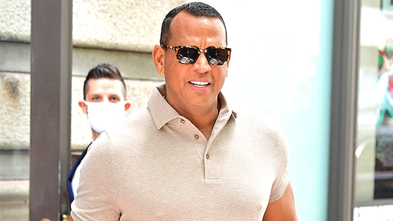 Alex Rodriguez Shows Off Muscles Leaving Katie Holmes’ Apartment ...