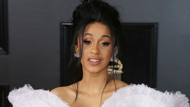 Cardi B Rocks Mugler Mini Dress & Shows Off Birkin Bag Collection ...