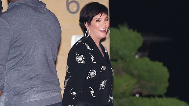 Kris Jenner’s Leather Pants & Sheer Shirt Date Corey Gamble – Photos ...