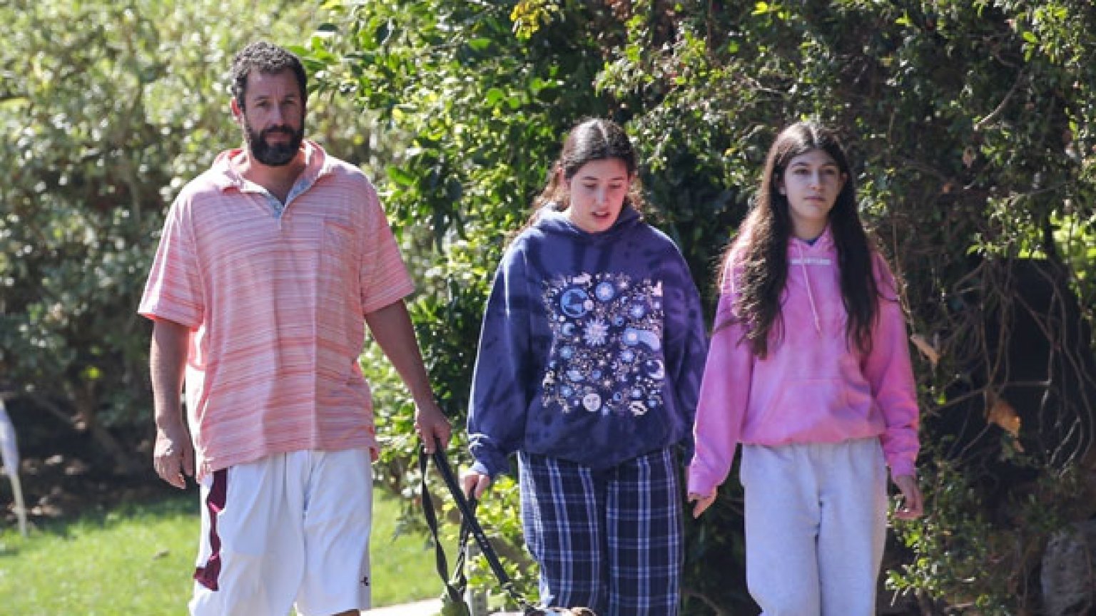 Adam Sandler Spotted With Kids Sadie, & Sunny, In LA — Rare Photos ...
