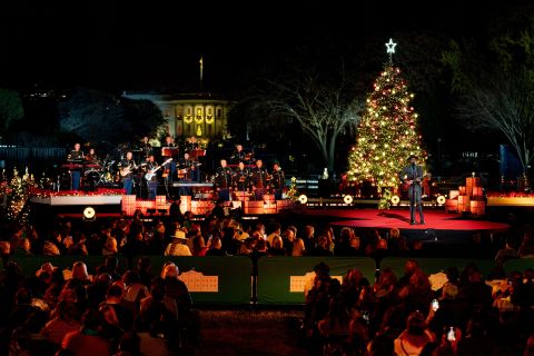 White House Christmas Tree Lighting Ceremony 2021: See Photos ...