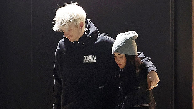 Megan Fox & Machine Gun Kelly PDA At Travis Barker’s Studio – Hollywood ...