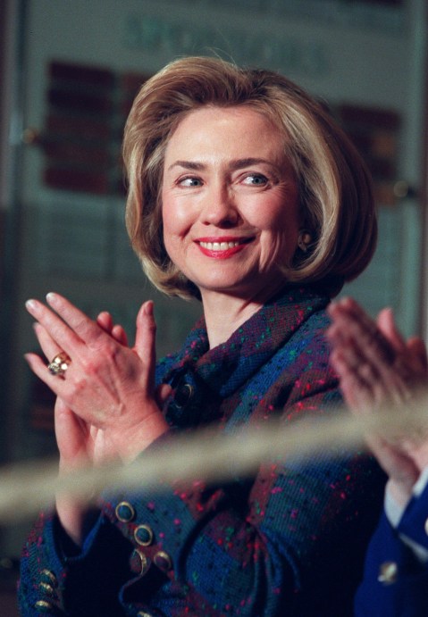 Hillary Clinton at 78: photos of the politician then and now