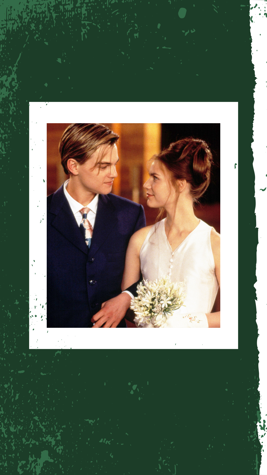 Romeo And Juliet Leonardo Dicaprio And Claire Danes Wedding Romeo