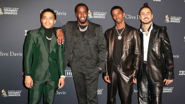 Diddy Appears Alongside Sons Quincy, Justin & King In New Music Video ...