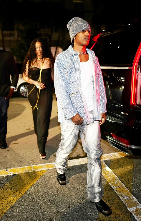 Rihanna & A$AP Rocky Pregnant Together: Cutest Pics Before Baby No. 3 ...