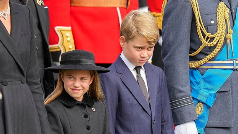 Princess Charlotte Tells Prince George To Bow At Queen’s Funeral ...