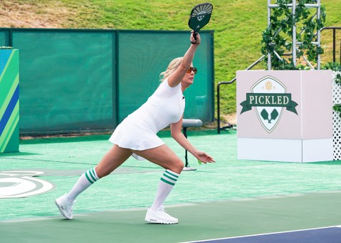 ‘Pickled’ Cast: Photos Of Emma Watson & The Celebrity Pickleball Teams ...